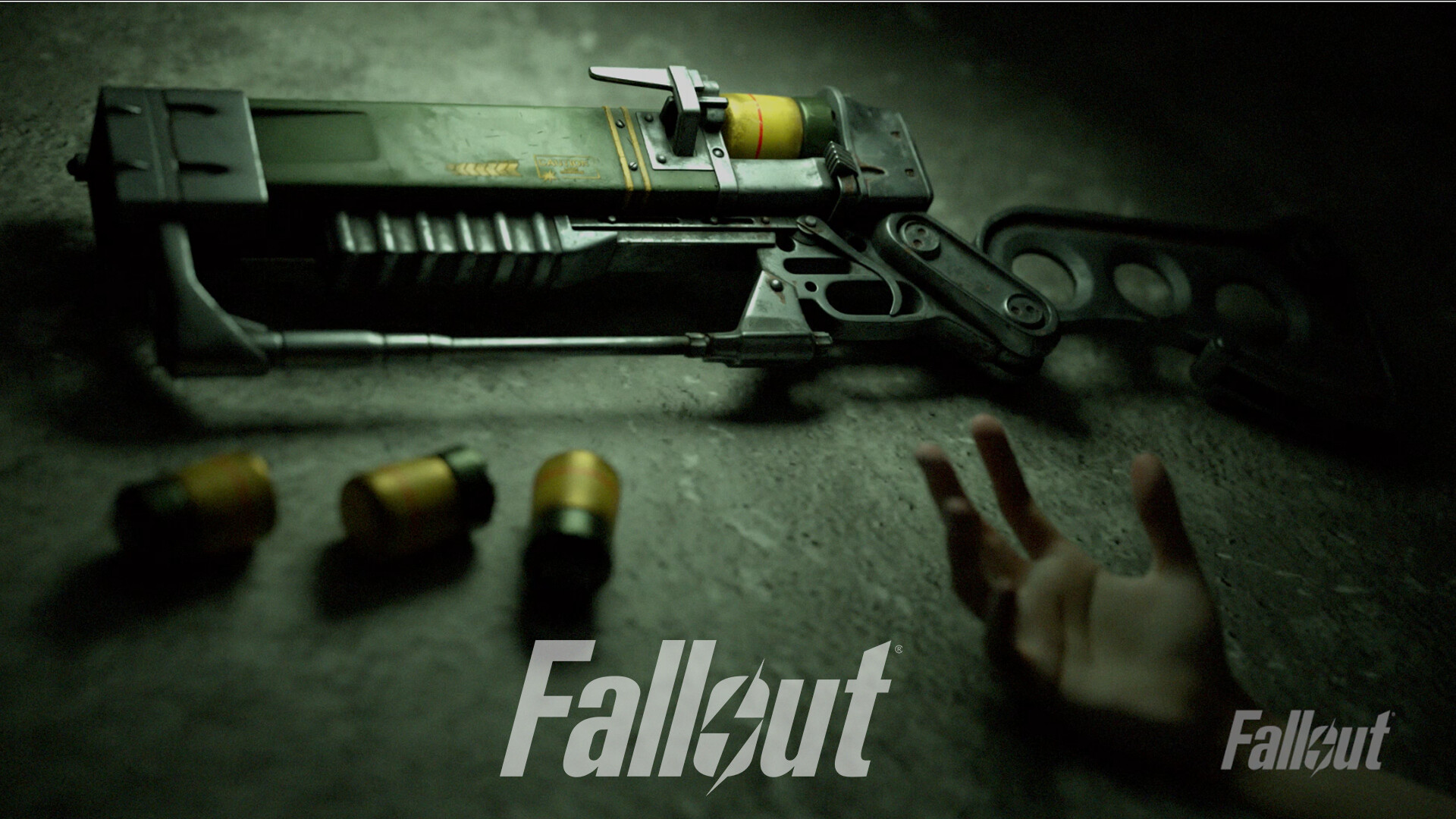 ArtStation - Fallout - AER9 Laser Rifle