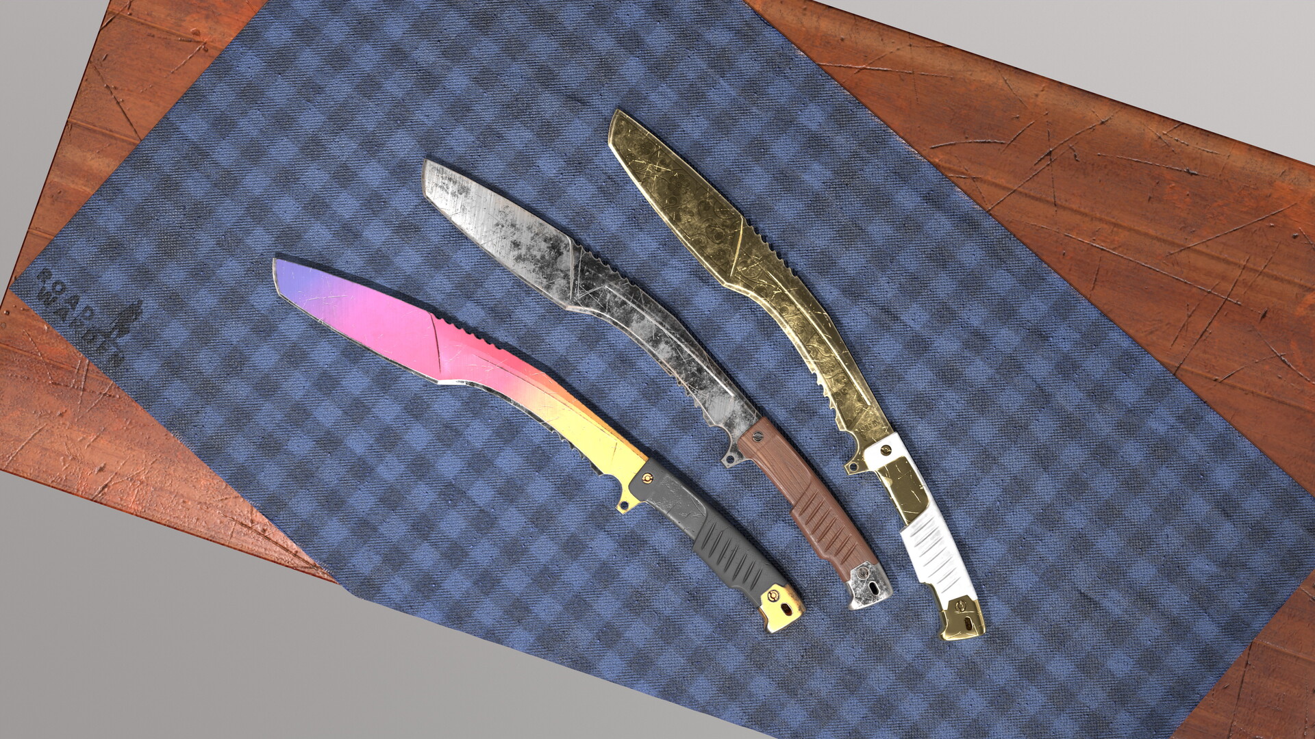 ArtStation - Kukri (10 skins)