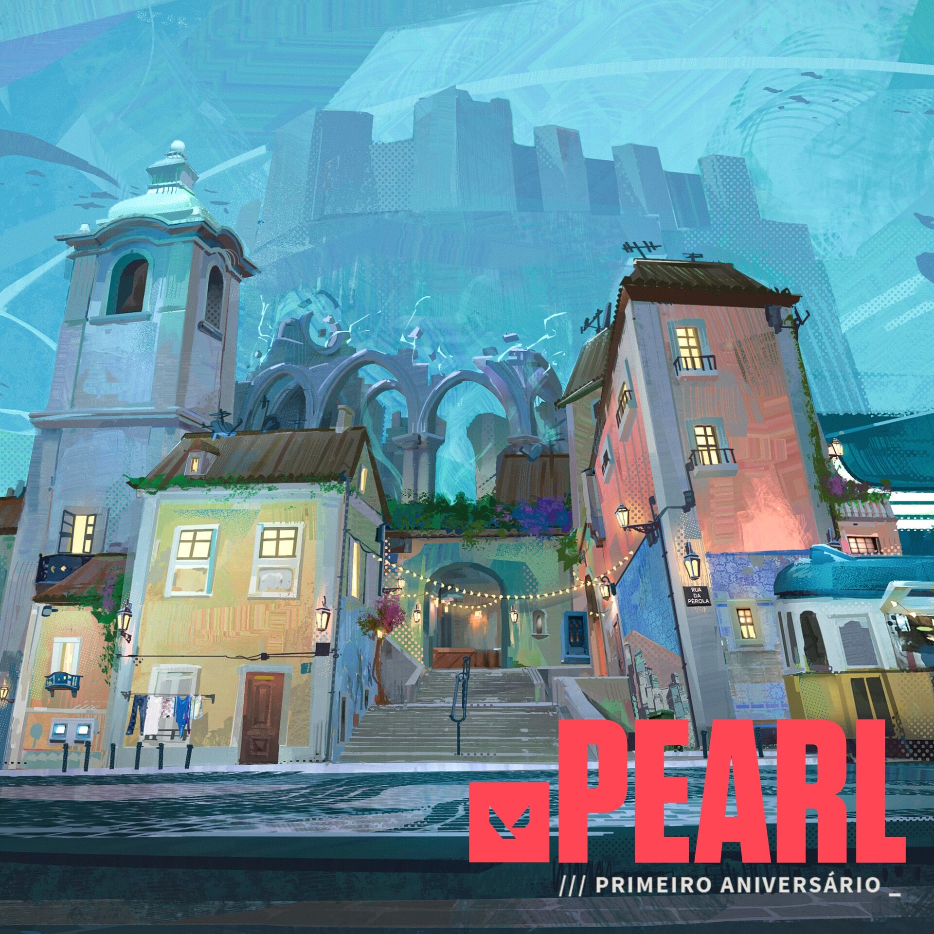 ArtStation - VALORANT PEARL 1st Anniversary Illustration