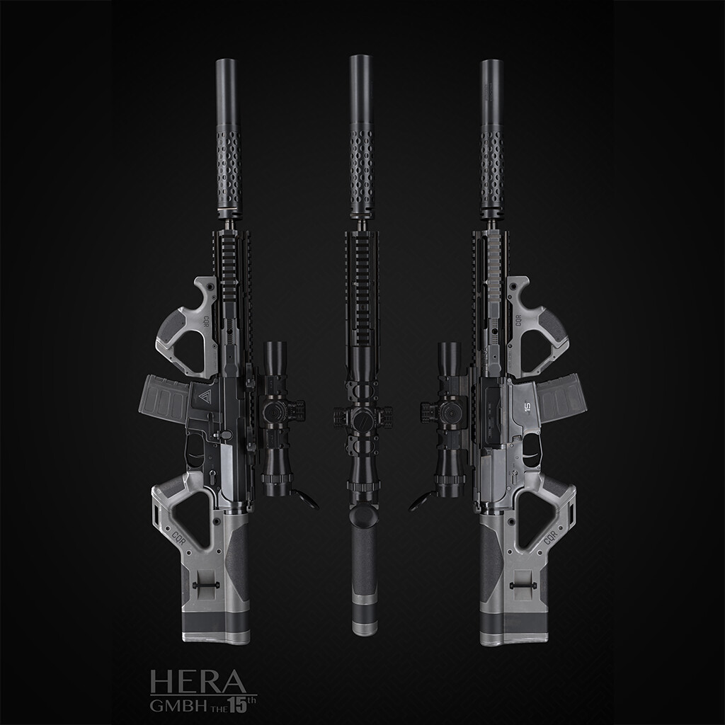ArtStation - WIP. HERA ARMS CQR SSS Carbine