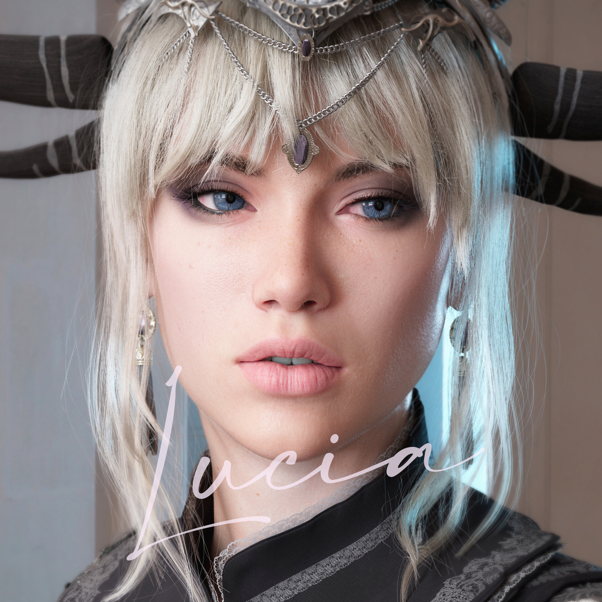 ArtStation - Portrait of Lucia