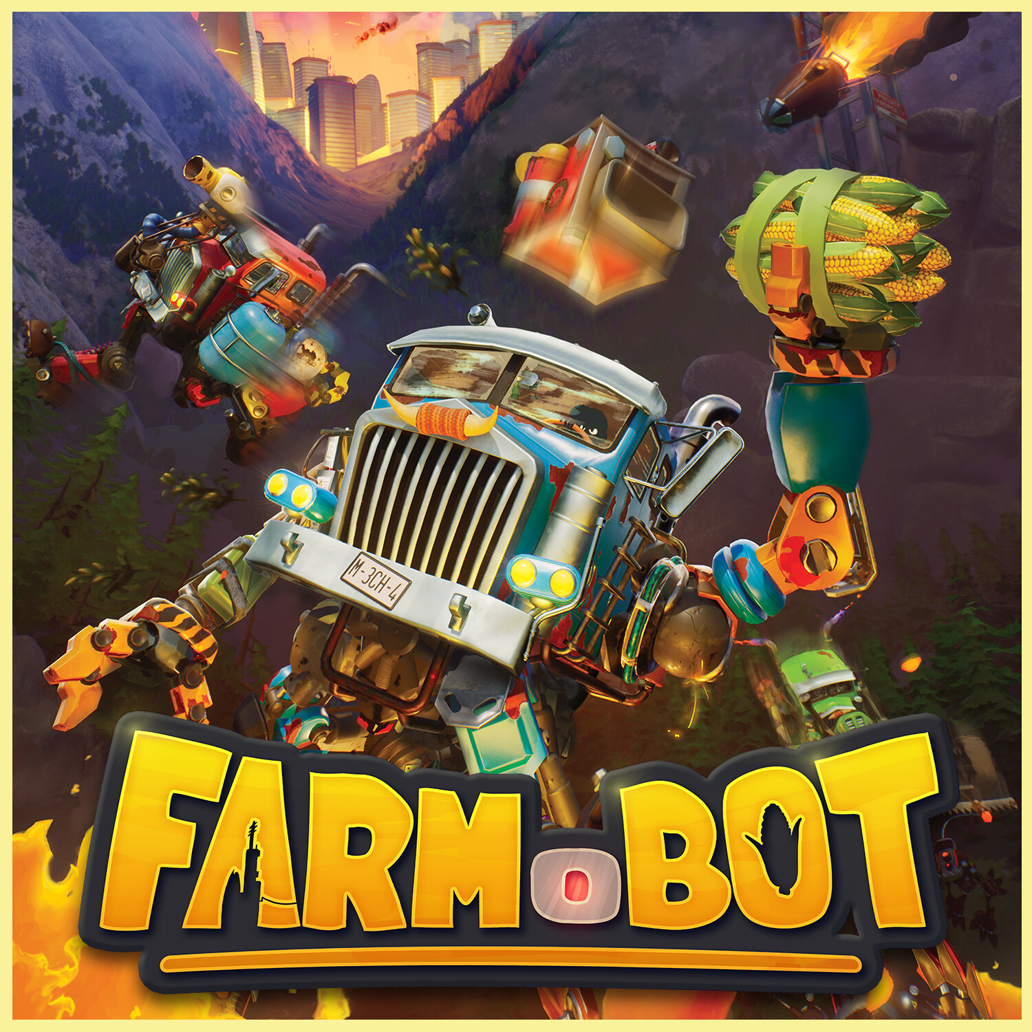 ArtStation - Farm'o'Bot - End-of-study game