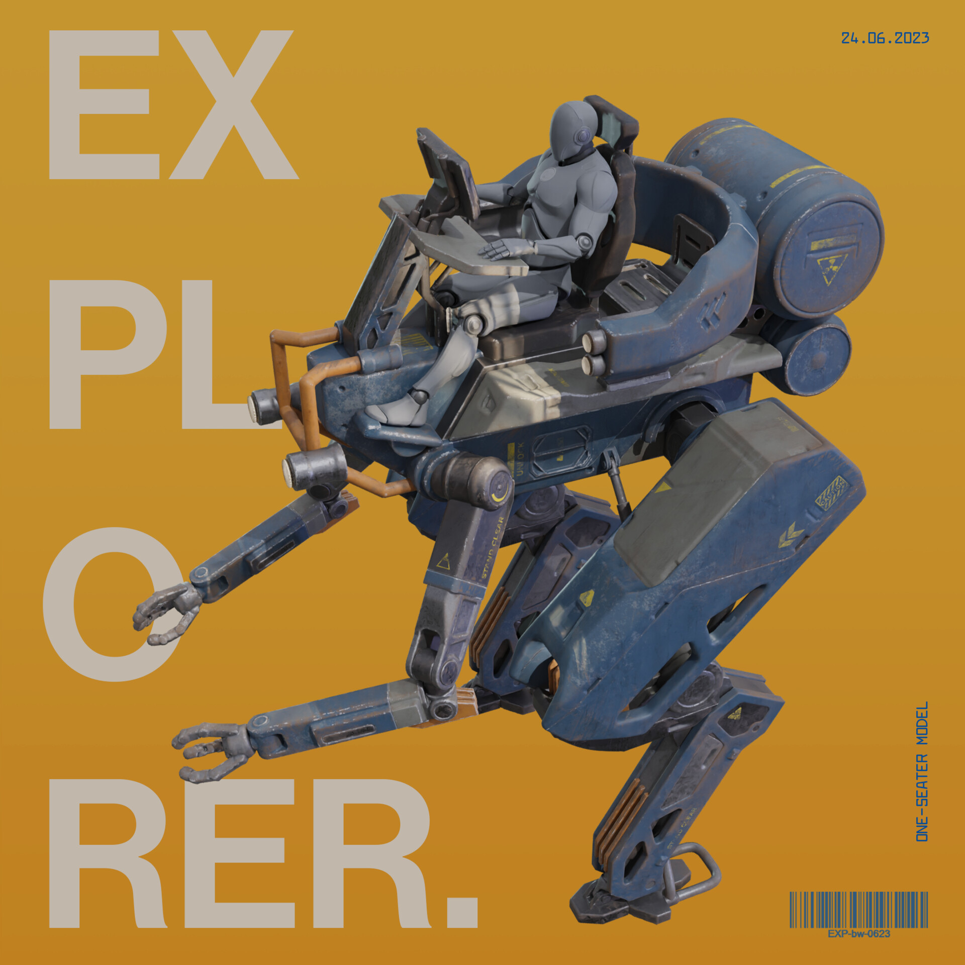 ArtStation - Bipedal Explorer