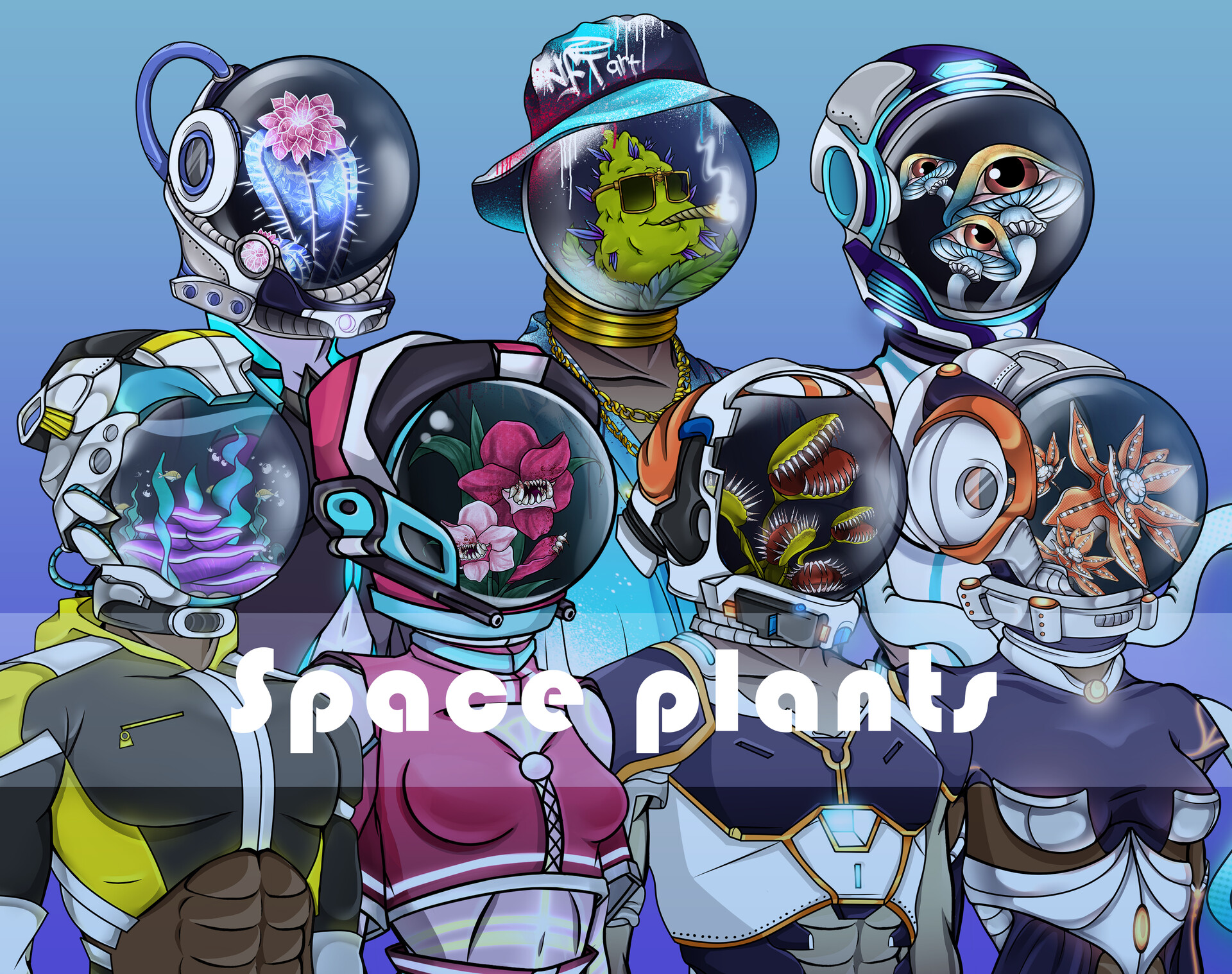 ArtStation - Space Plants