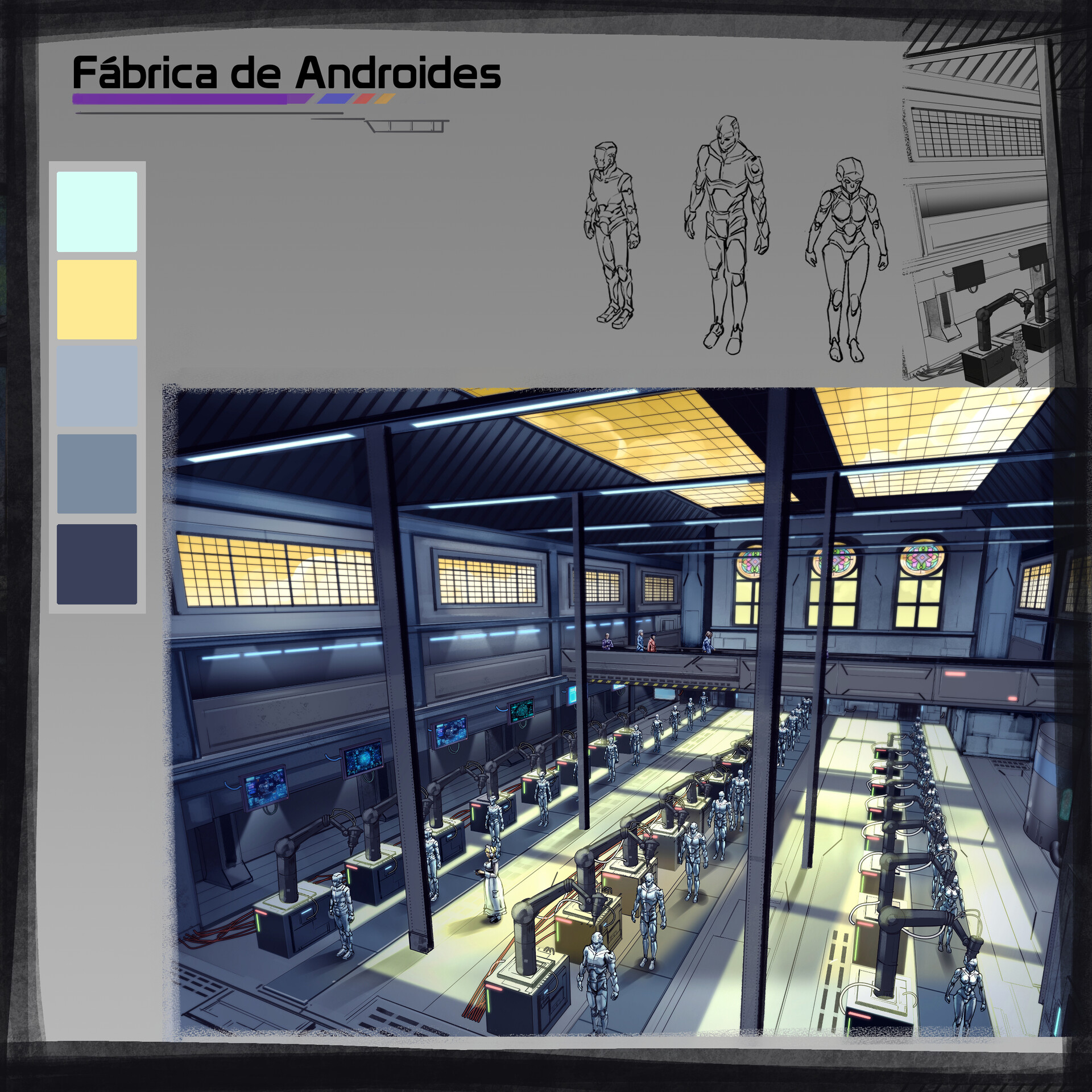 ArtStation - Reeves Factory Concept