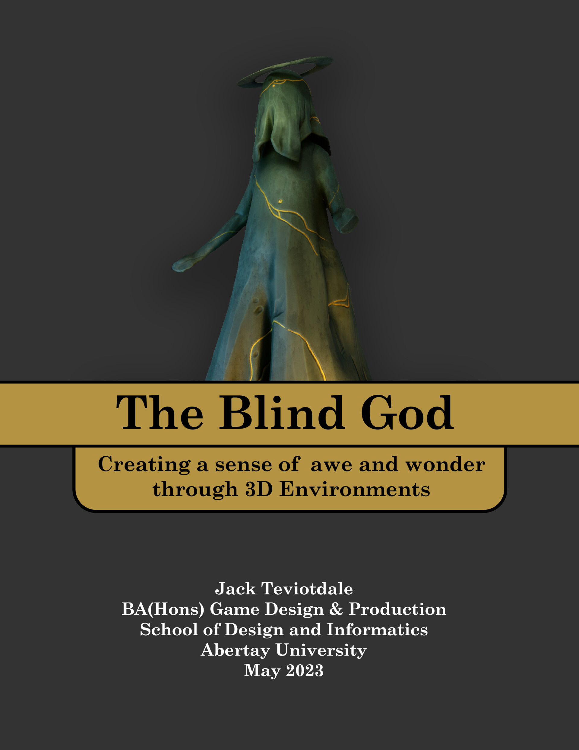 ArtStation - The Blind God - The Blind God statue