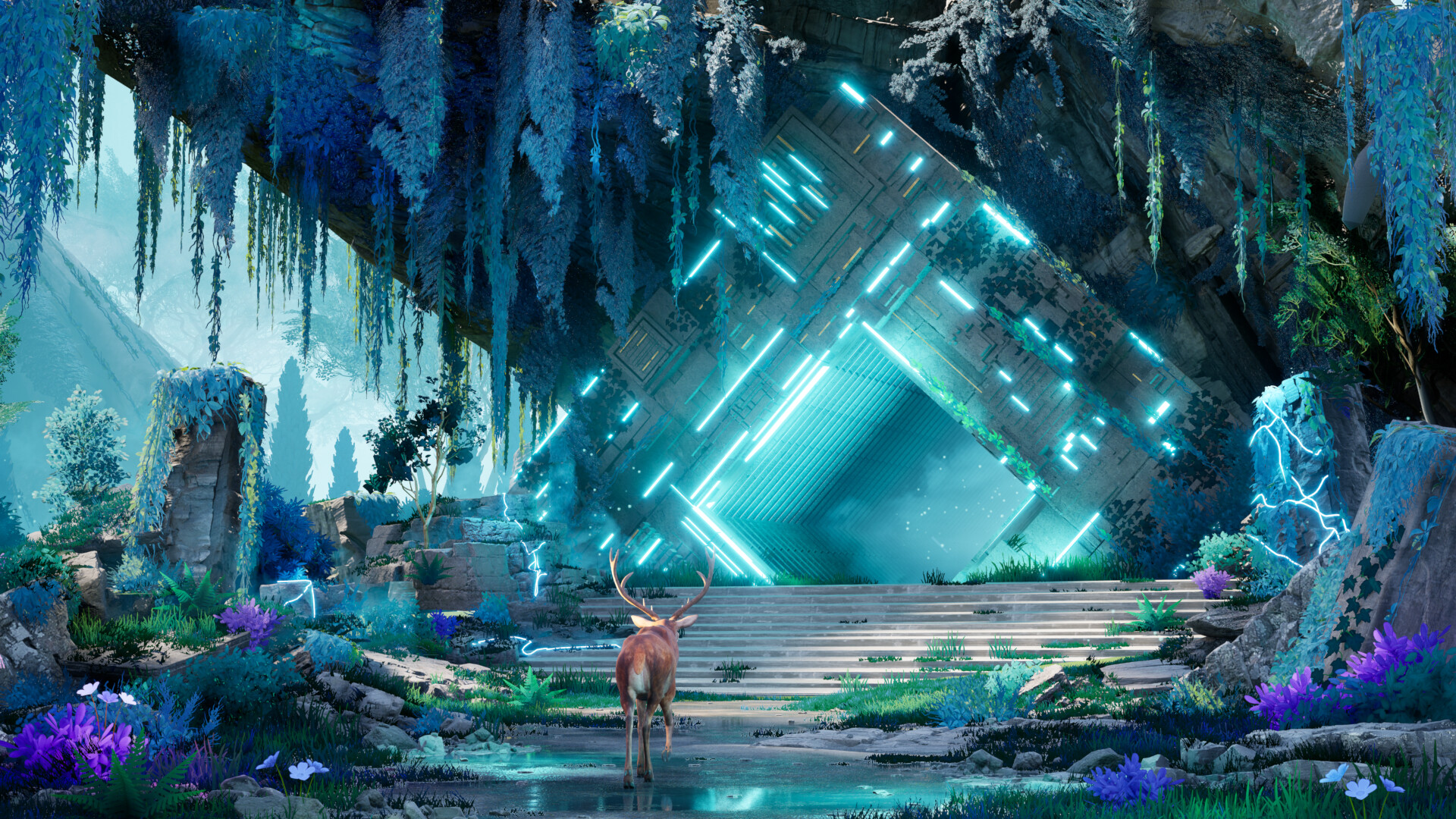 ArtStation - The Magical Shrine I Unreal Engine 5