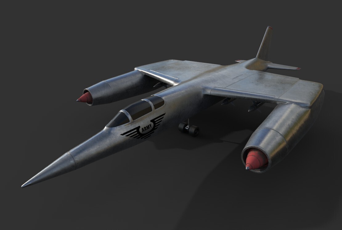 ArtStation - lockheed Cl-346-1 ( Concept Jet Fighter )