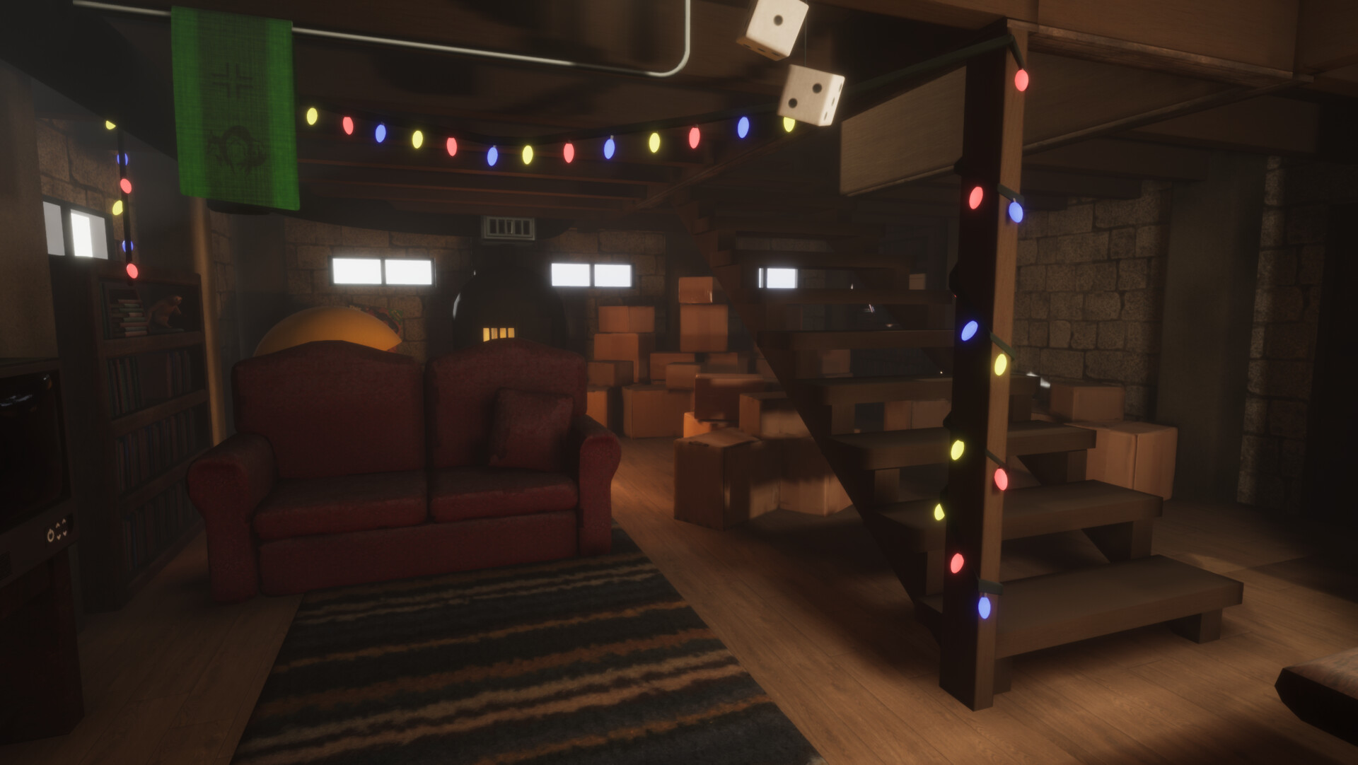 ArtStation - Basement Environment