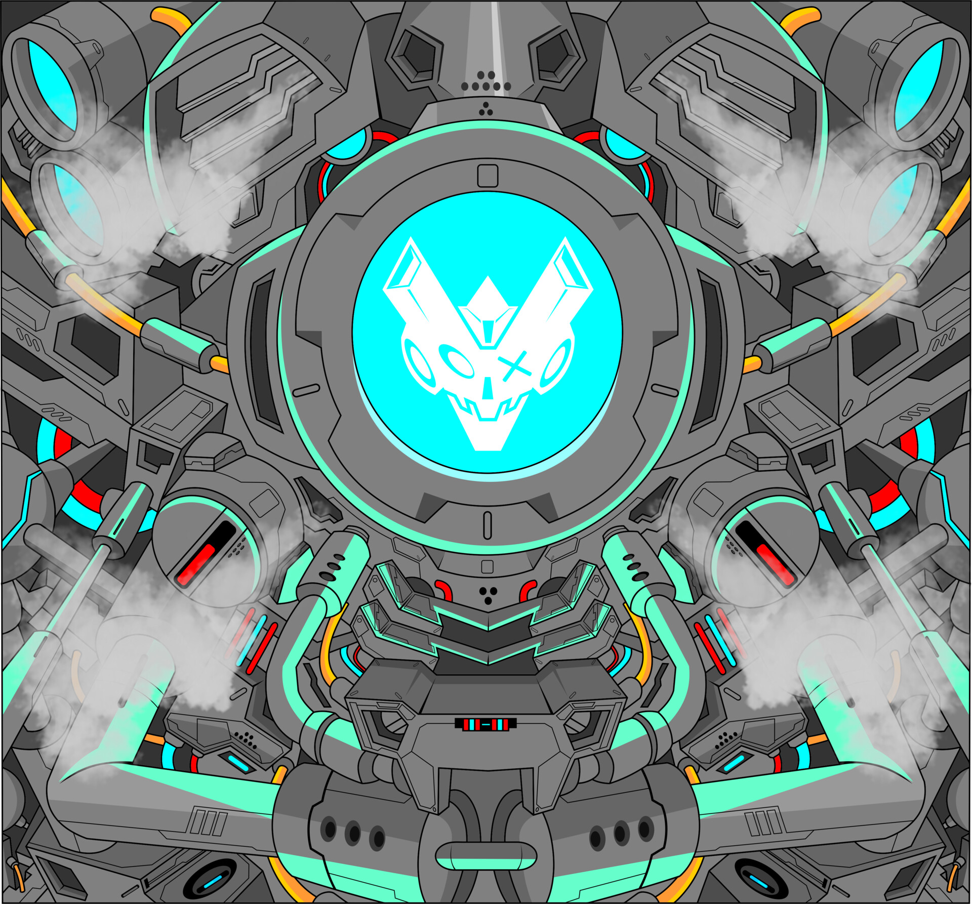 ArtStation - The inner beuty of mechanical machines