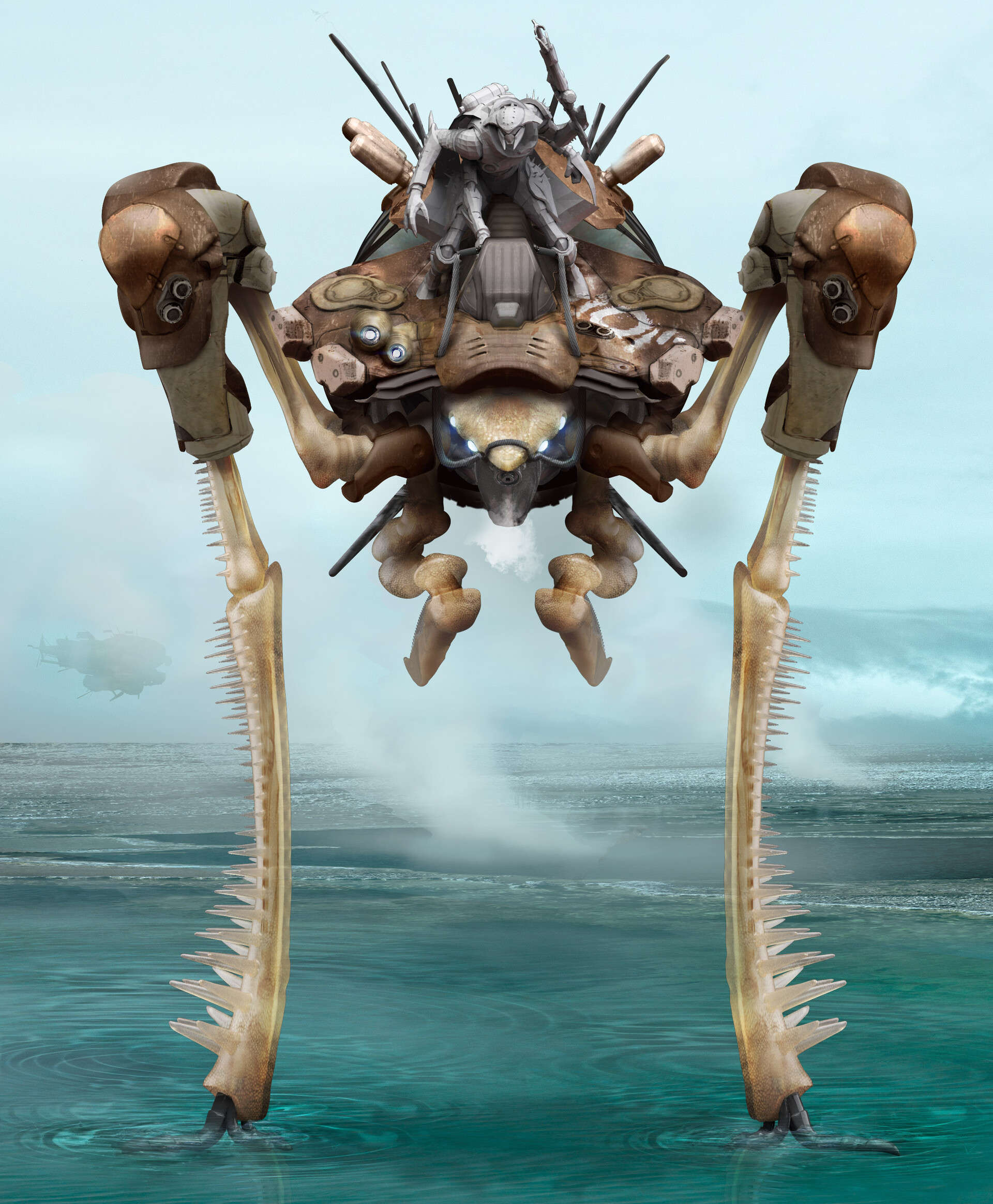 ArtStation - Fallen Strider Mount