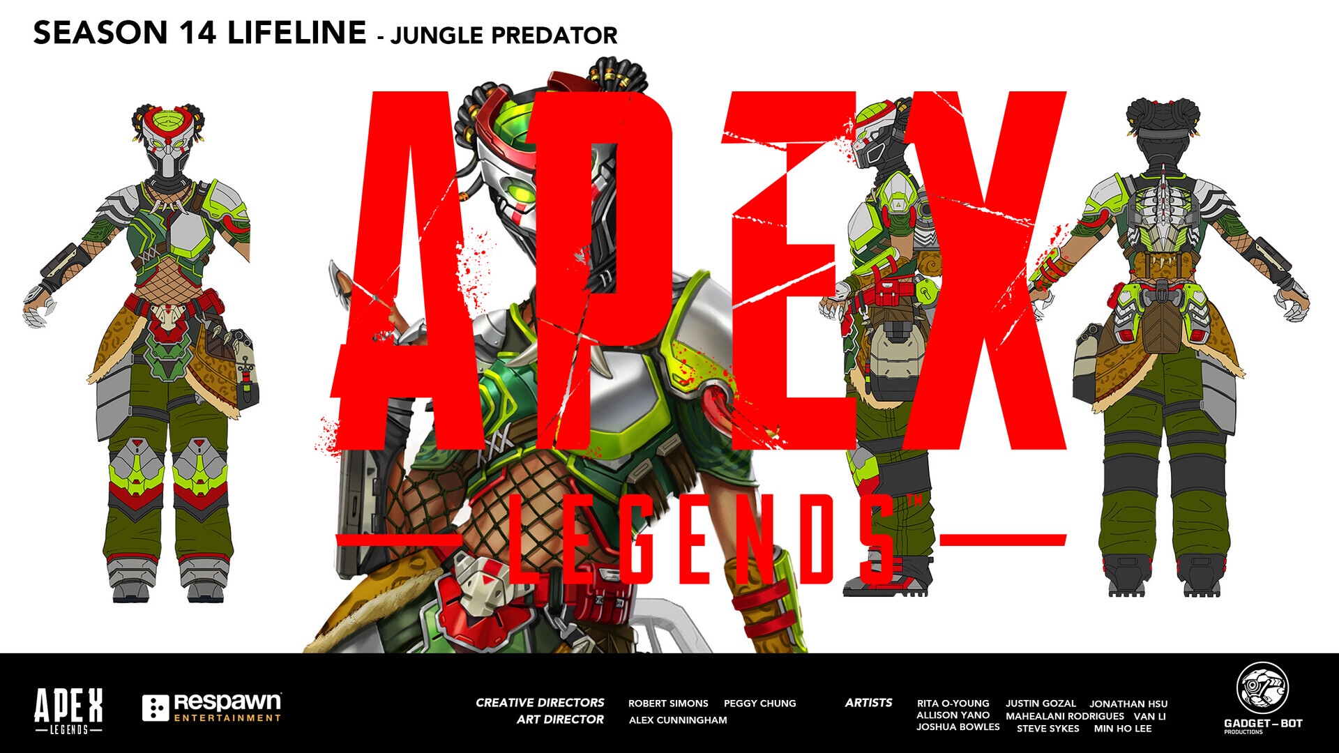 ArtStation - Apex Legends Skin Design Lifeline