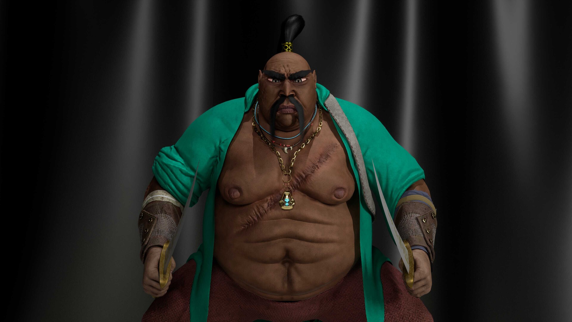 ArtStation - Tugarin The Snake (Real-time)