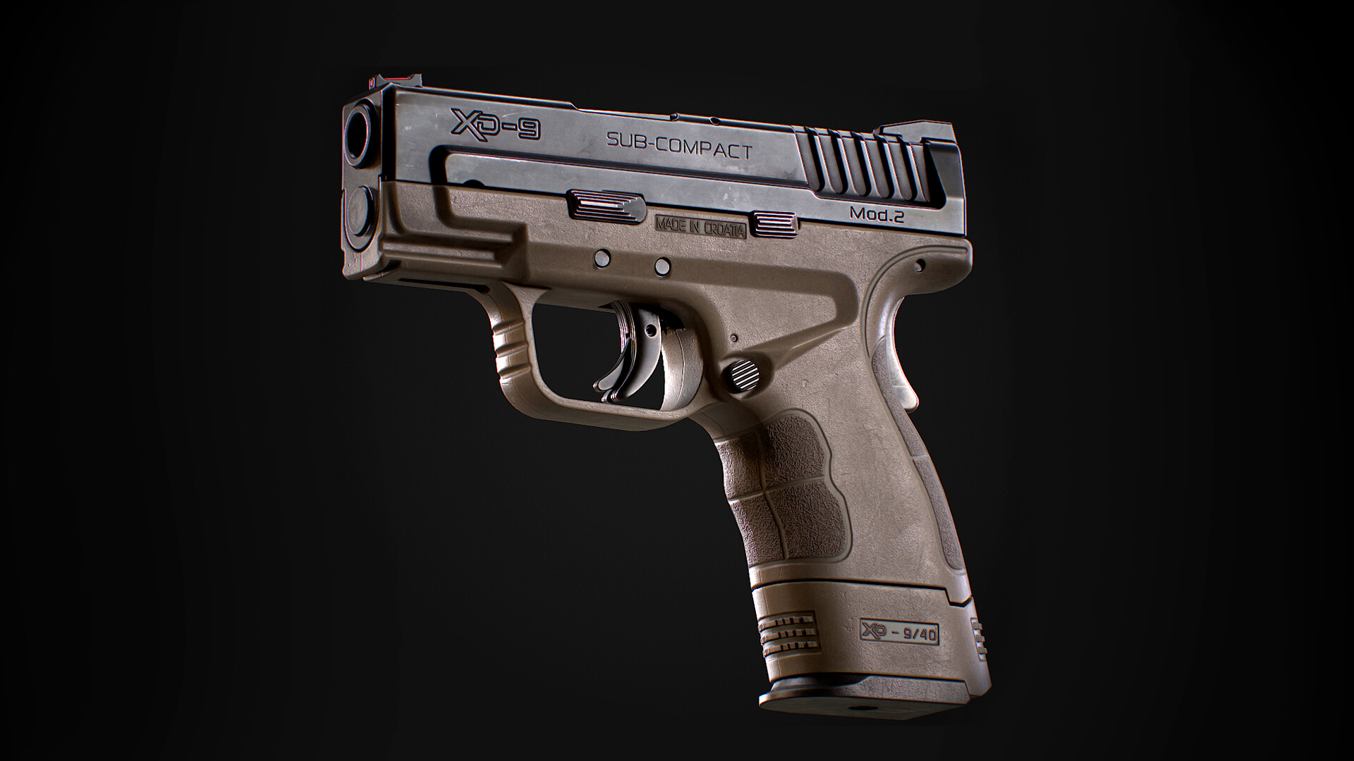 ArtStation - Springfield XD Mod. 2