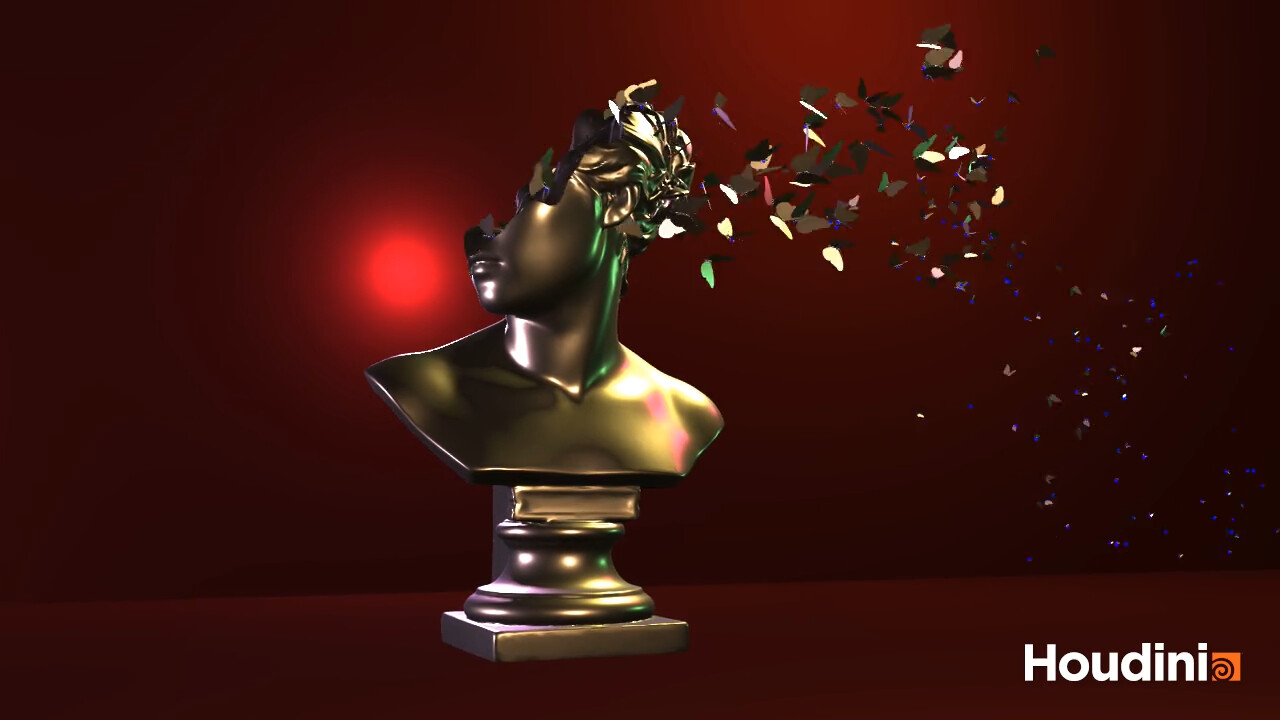 ArtStation - Dissolve Animation in Houdini