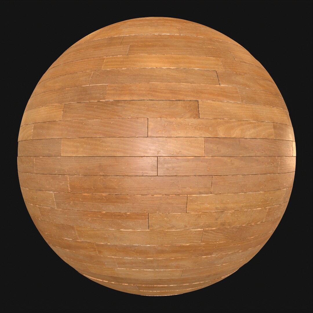 ArtStation - Wood Plank Material