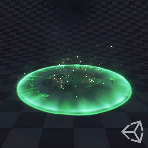 ArtStation - Unity VFX Effect - Buff Wave to health