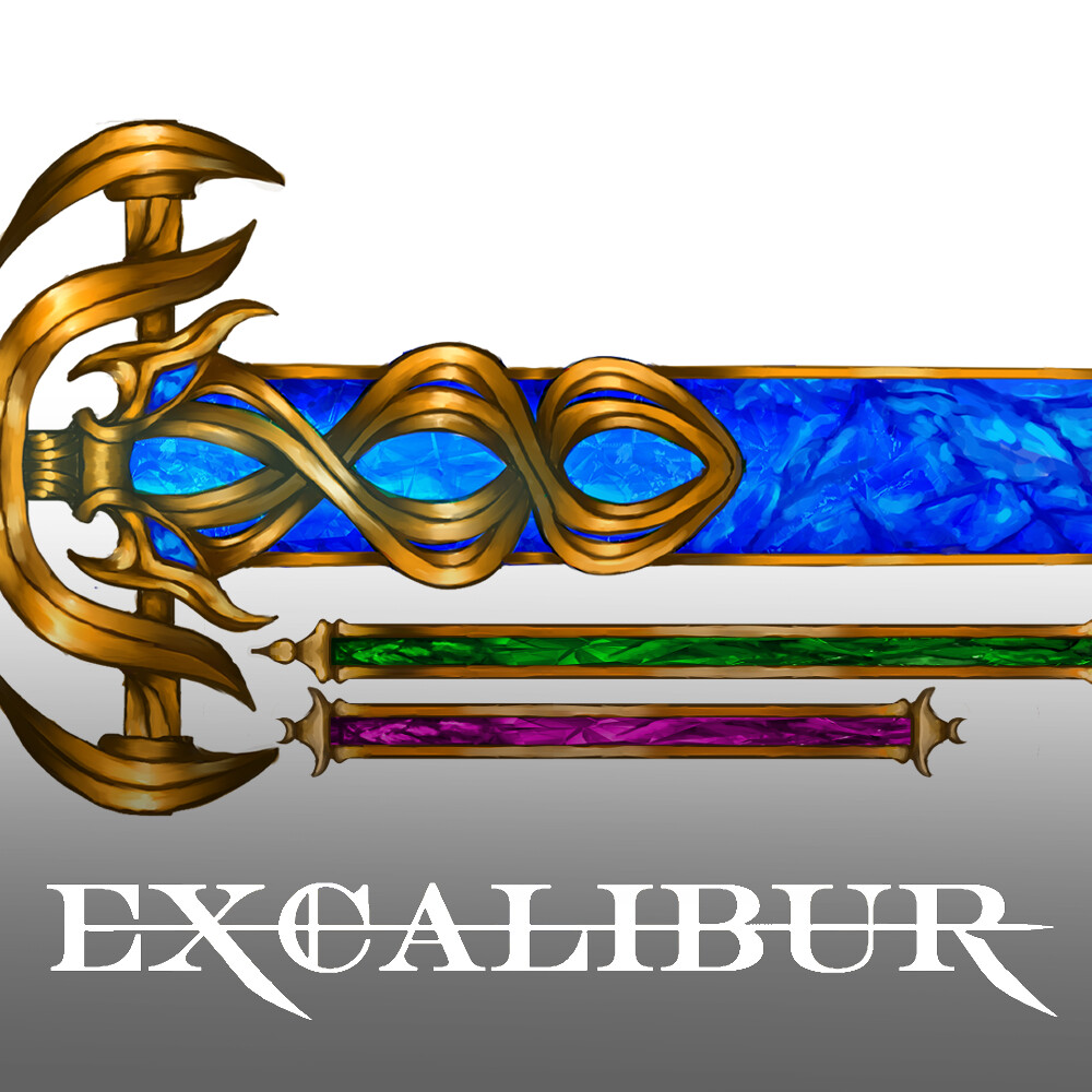 ArtStation - Excalibur : Player UI