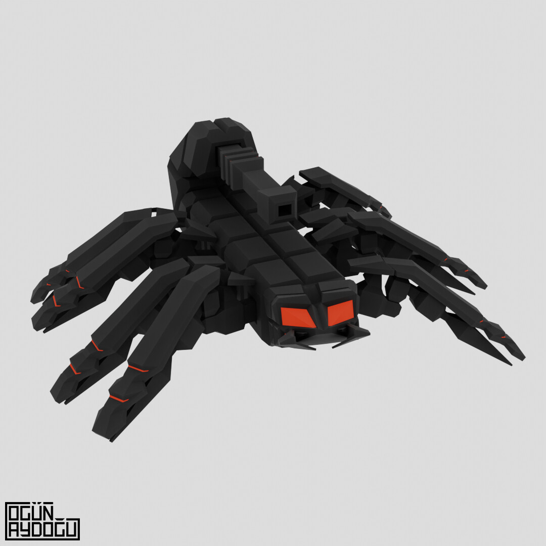 ArtStation - Mech Model 02 Rig