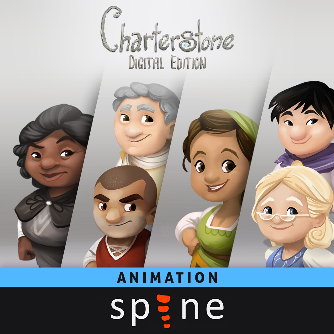 ArtStation - Charterstone - Character Animations
