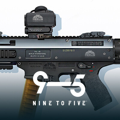 ArtStation - Merlin SMG 40