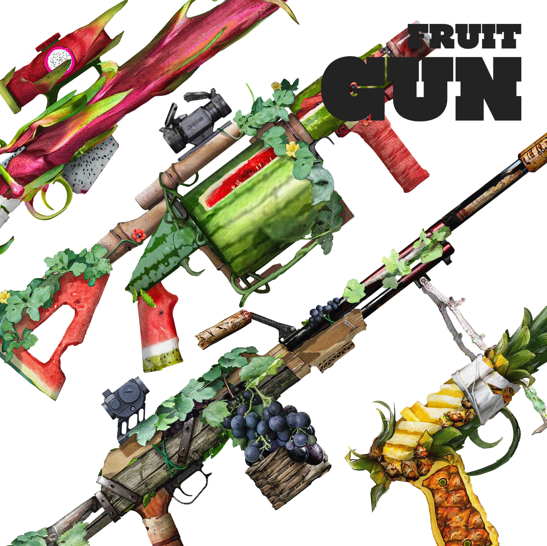 ArtStation - FRUIT GUN