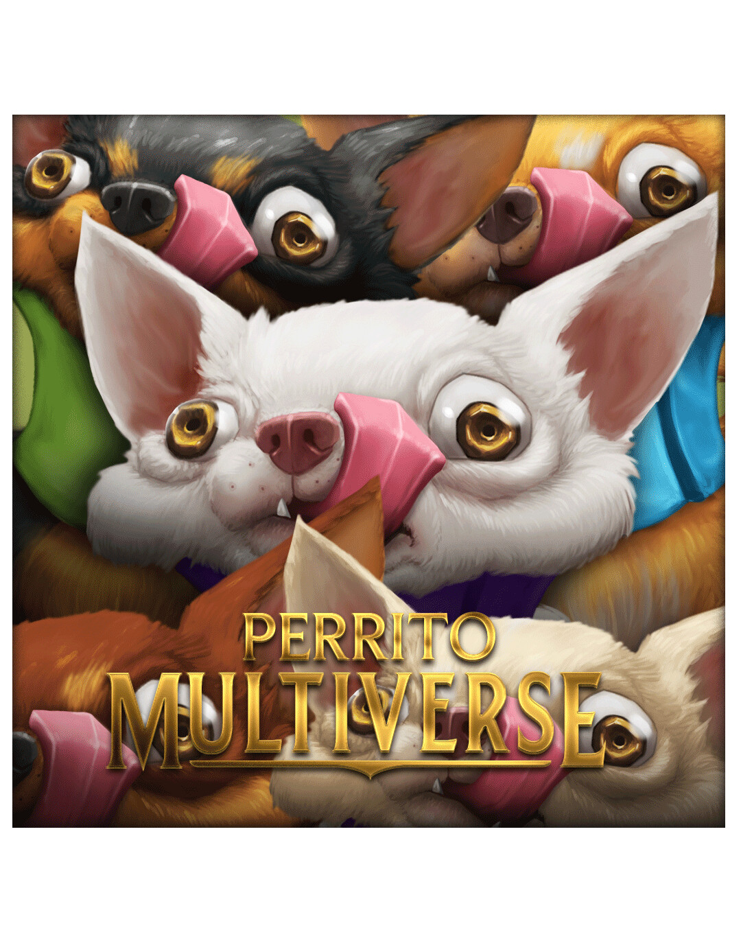 ArtStation - Perrito Multiverse (color variants)