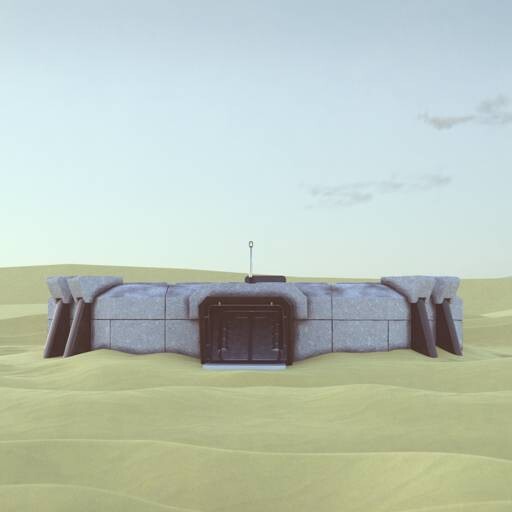 ArtStation - Desert Base