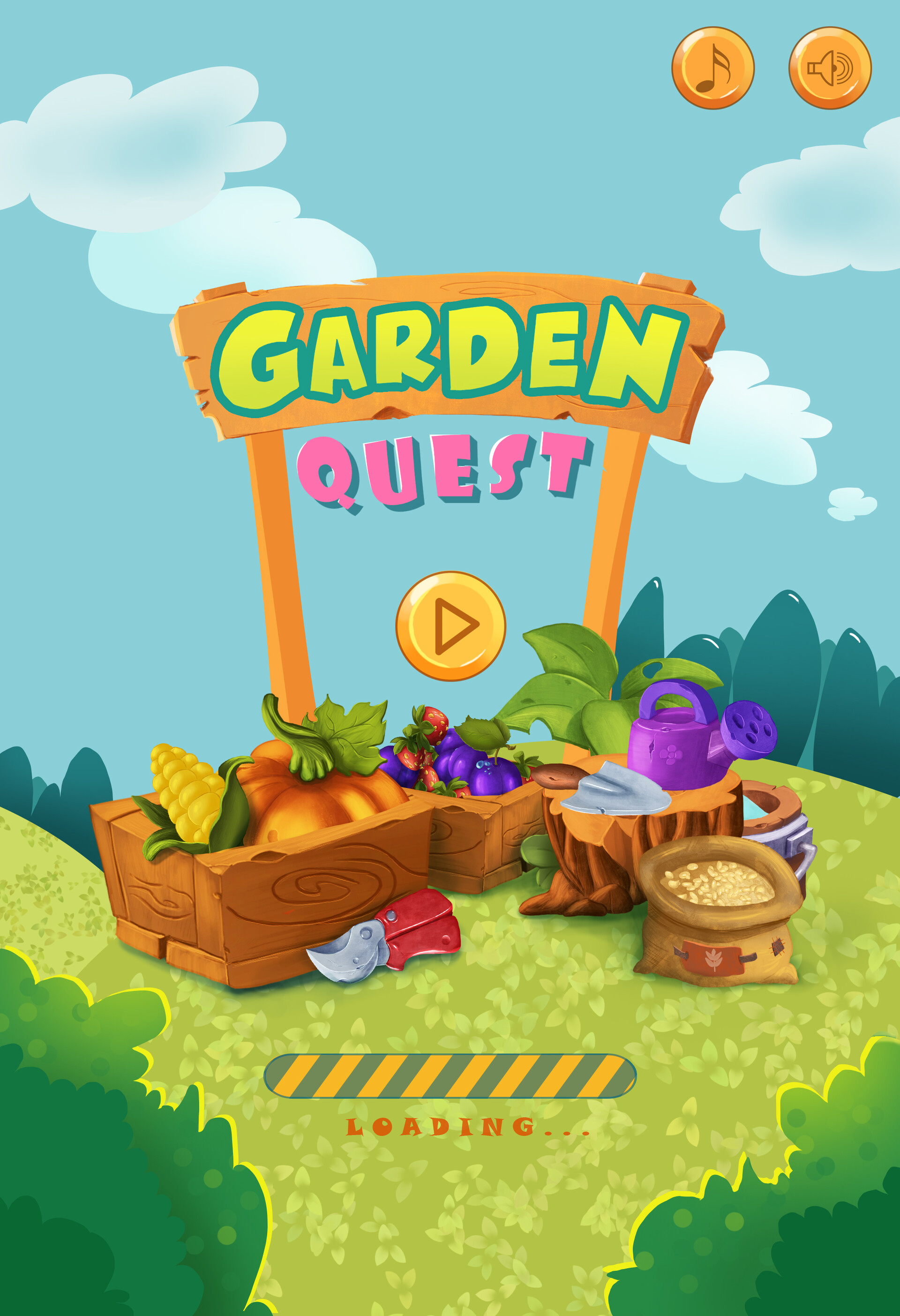 ArtStation - Garden quest