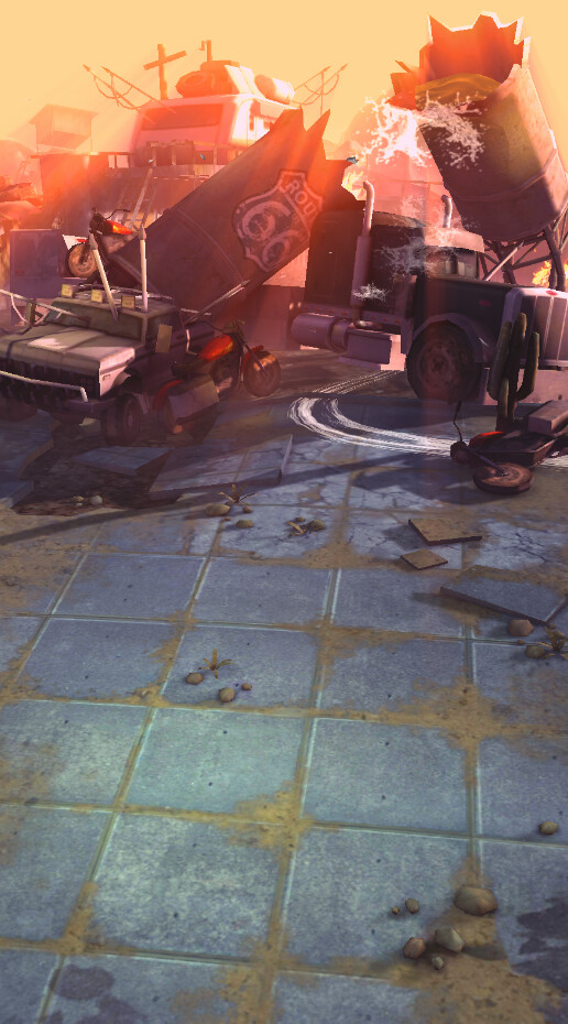 ArtStation - Undead World_3D Environment 2