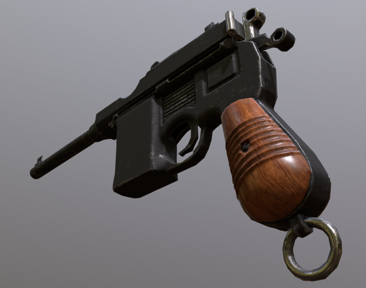 ArtStation - Mauser for "Entrenched" Game