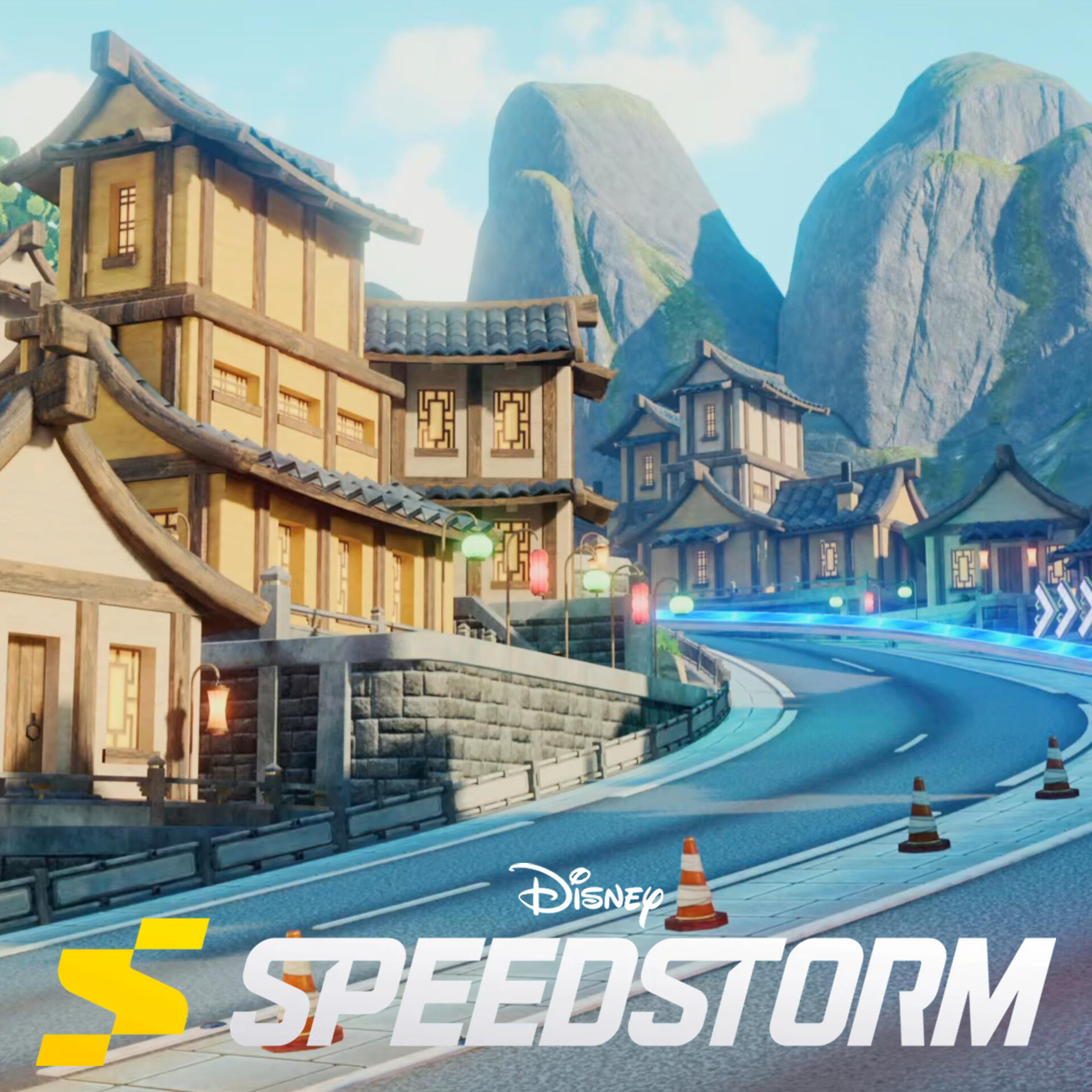 ArtStation - Disney Speedstorm: Mulan village area (Captured from a ...