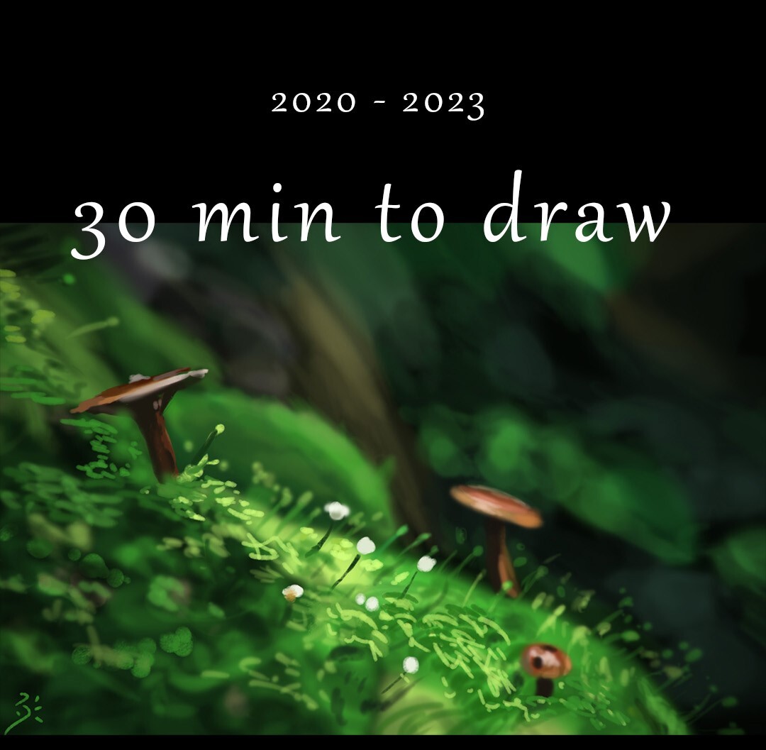 ArtStation - 30min to draw Challenge 2020 - 2023