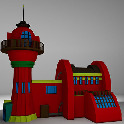 ArtStation - Planet express build