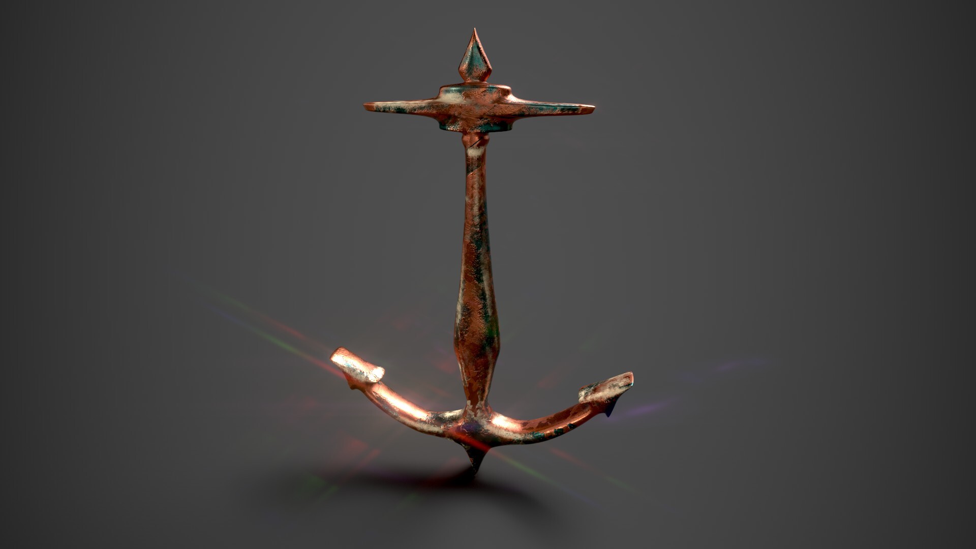 ArtStation - Anchor 2D/3D concept for a school project