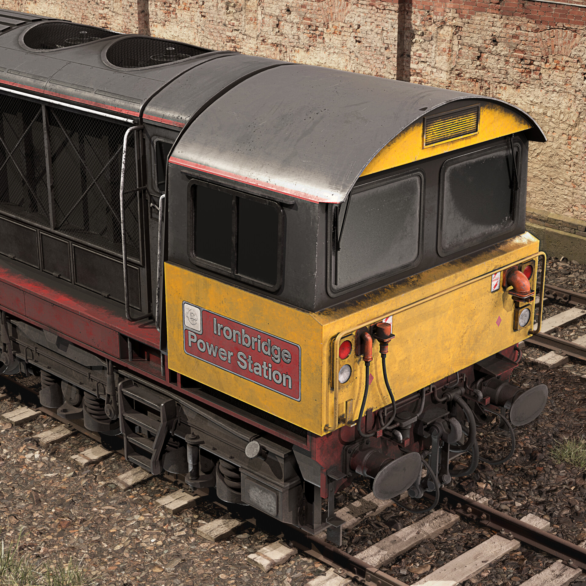 ArtStation - British Rail Class 58