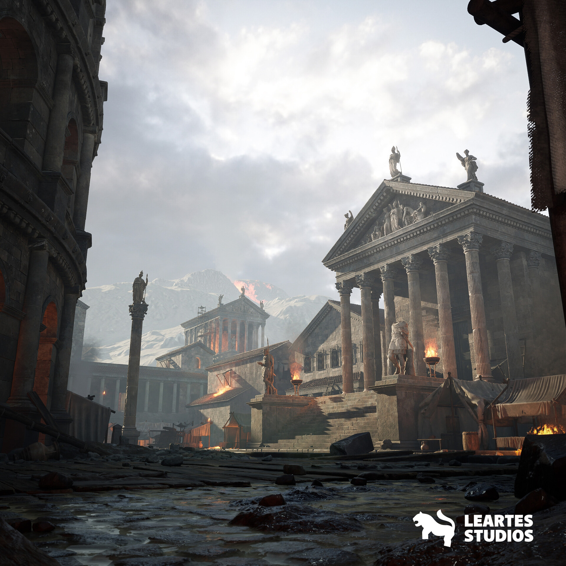 ArtStation - Volcanic Temple UE5