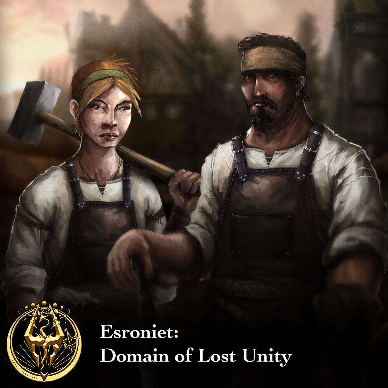 ArtStation - Esroniet: Domain of Lost Unity - Blacksmiths