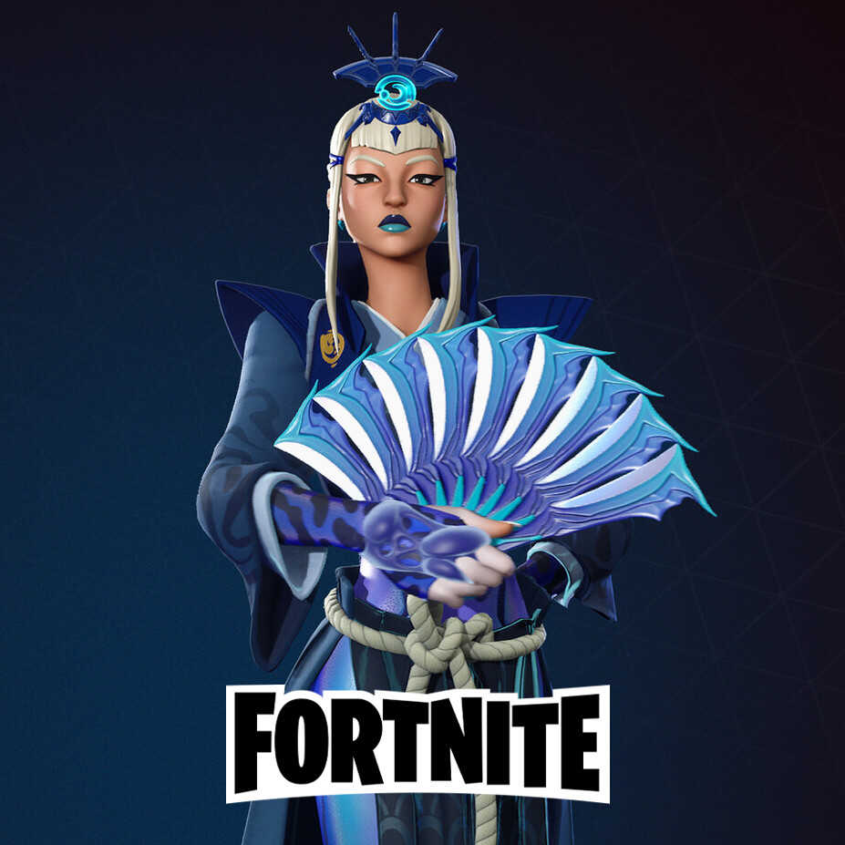 ArtStation - Fortnite Battle Royale - "RIVER EMPRESS MIZUKI" Outfit