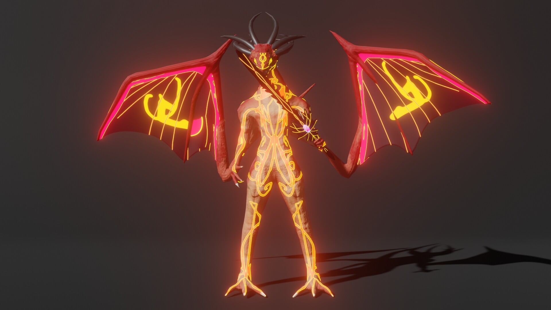 ArtStation - Dragon humanoid