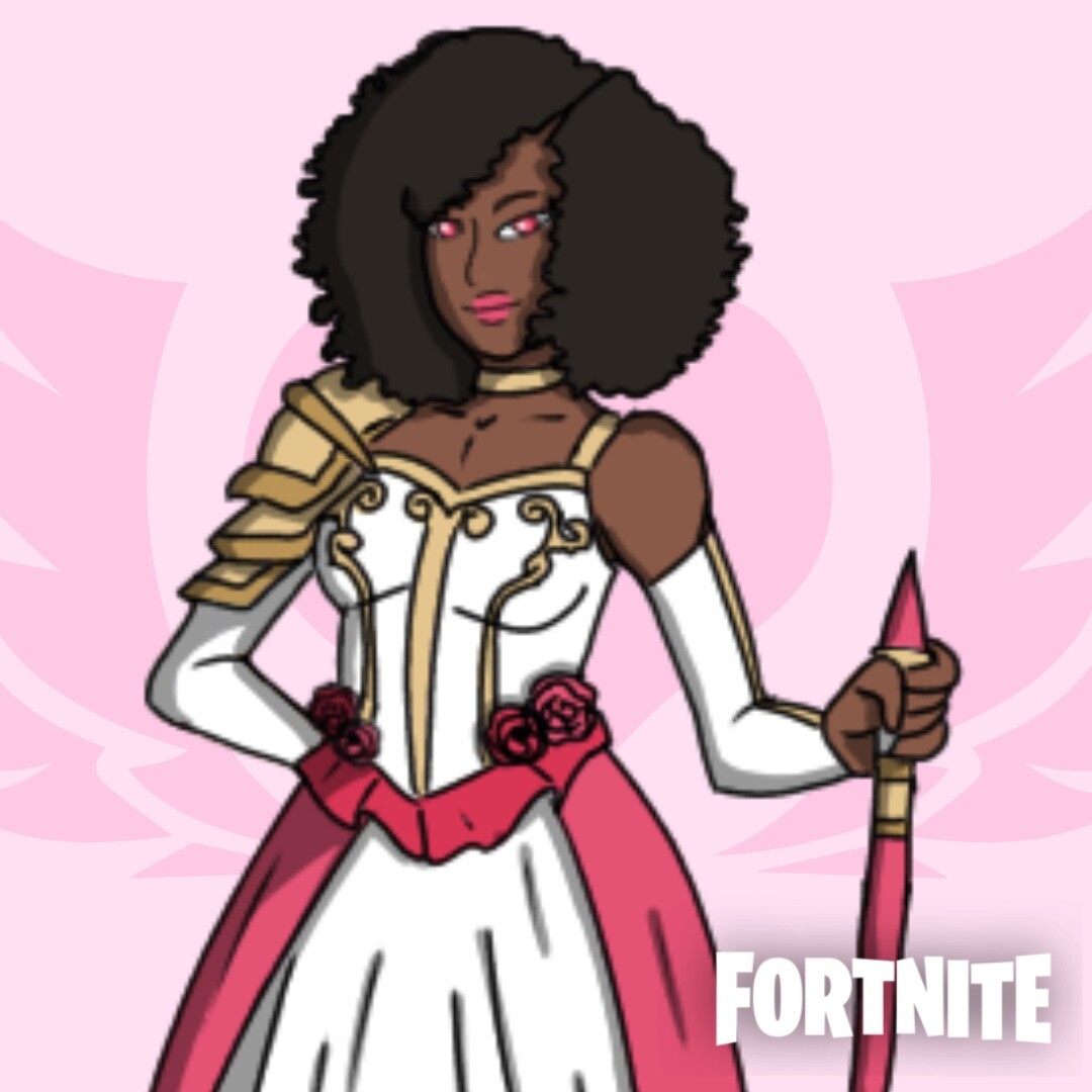 ArtStation - Fortnite Skin Concept | Lovely Warrior