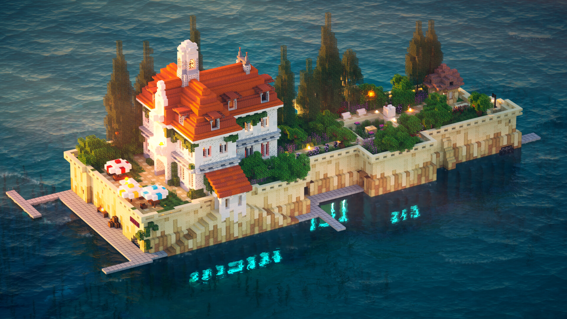ArtStation - Porco Rosso | Minecraft | BY KAIZEN87