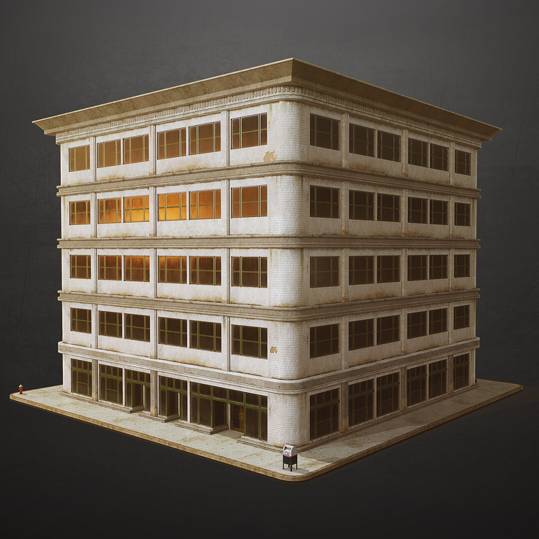 ArtStation - American Standard Building