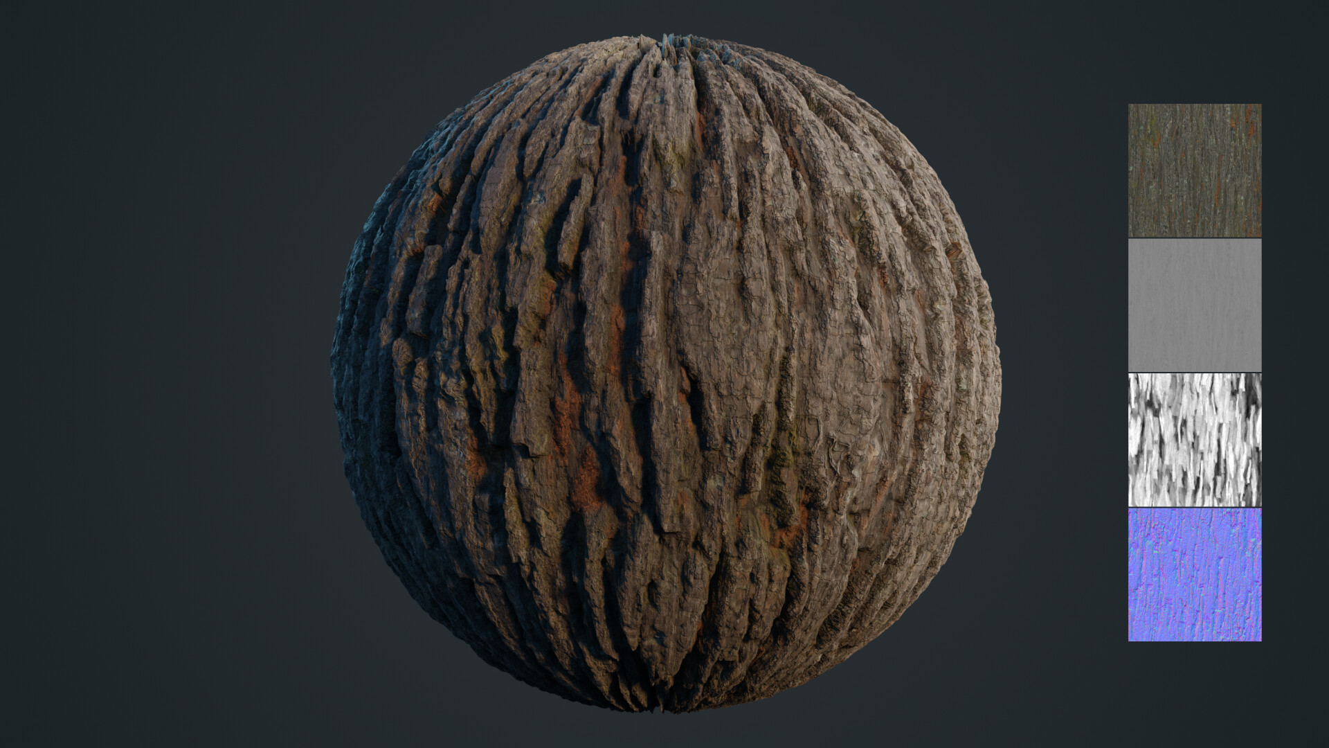 ArtStation - Oak Tree - Substance Material