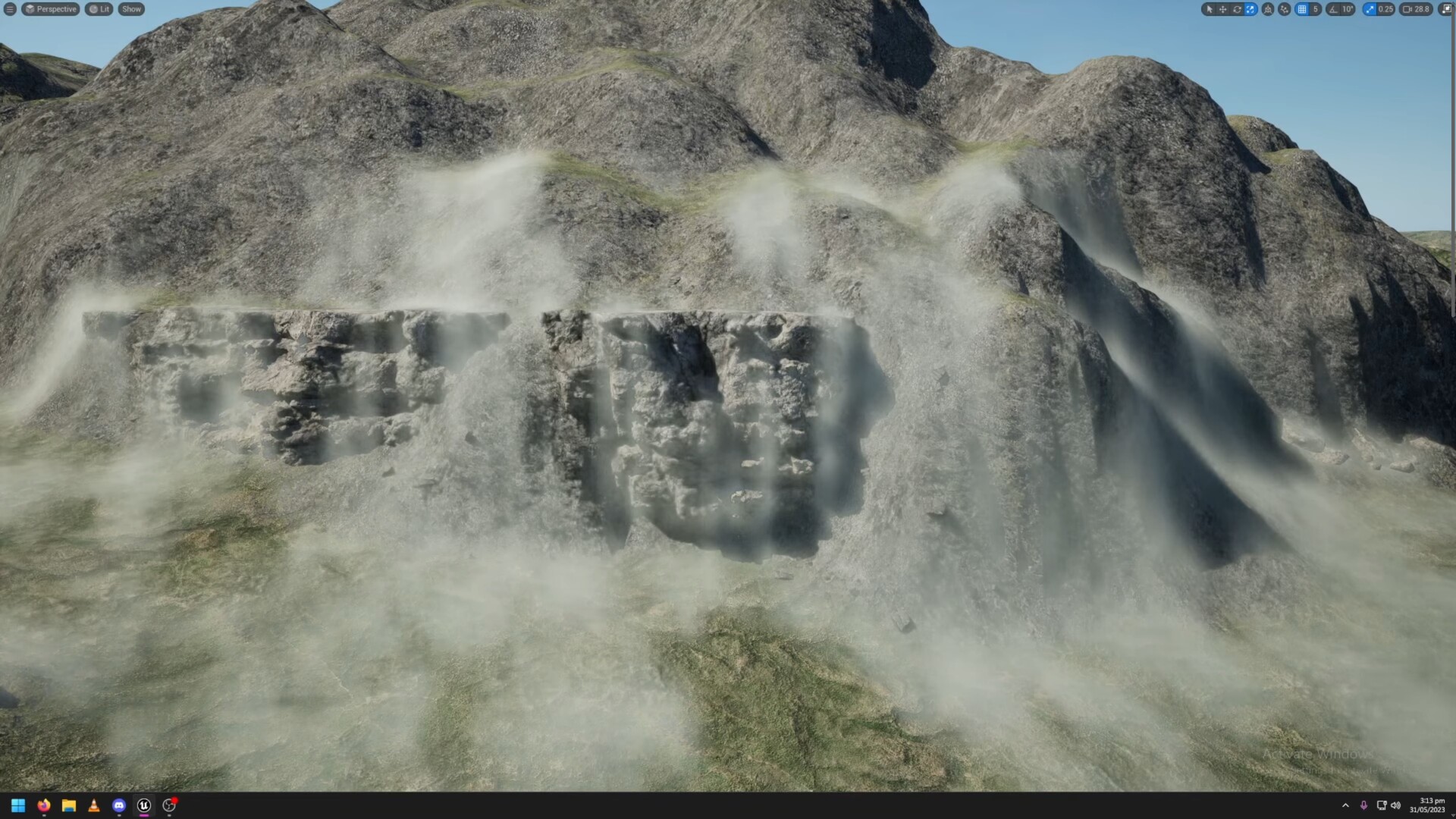 ArtStation - Quick How To: "Ground" A Volumetric Fog Material To A Surface