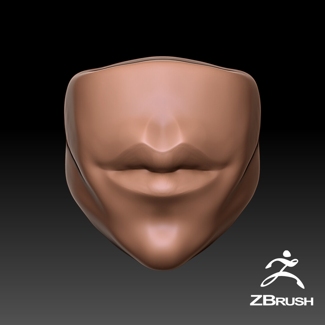 ArtStation - Lips Sculpt