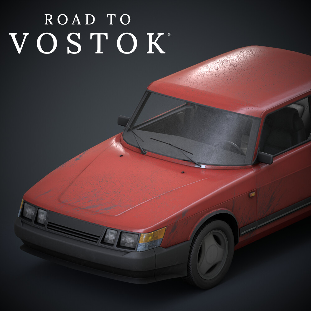 ArtStation - SAAB 900