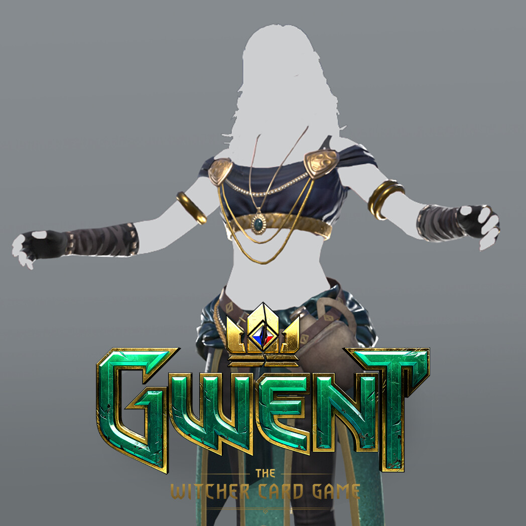 ArtStation - GWENT Journey - Leader skin