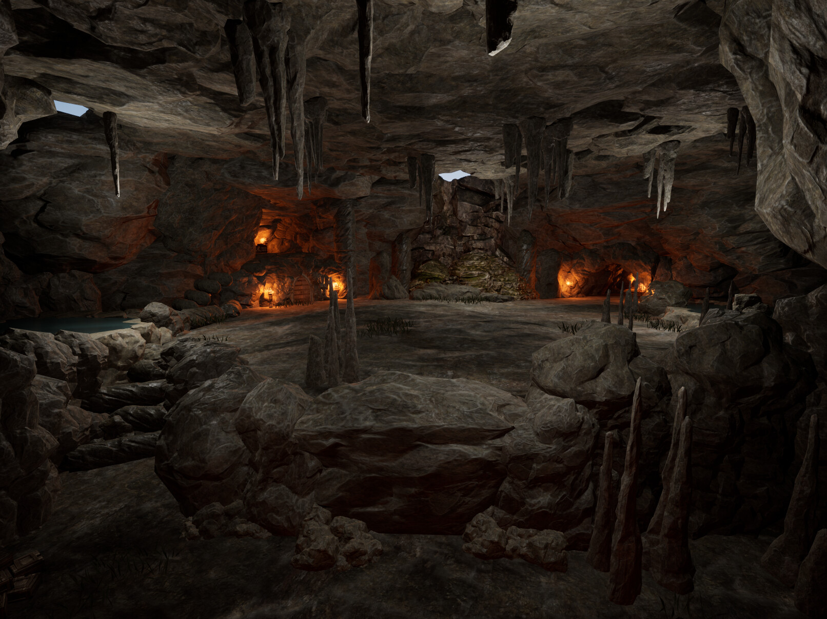 ArtStation - Cave Level Art - Personal