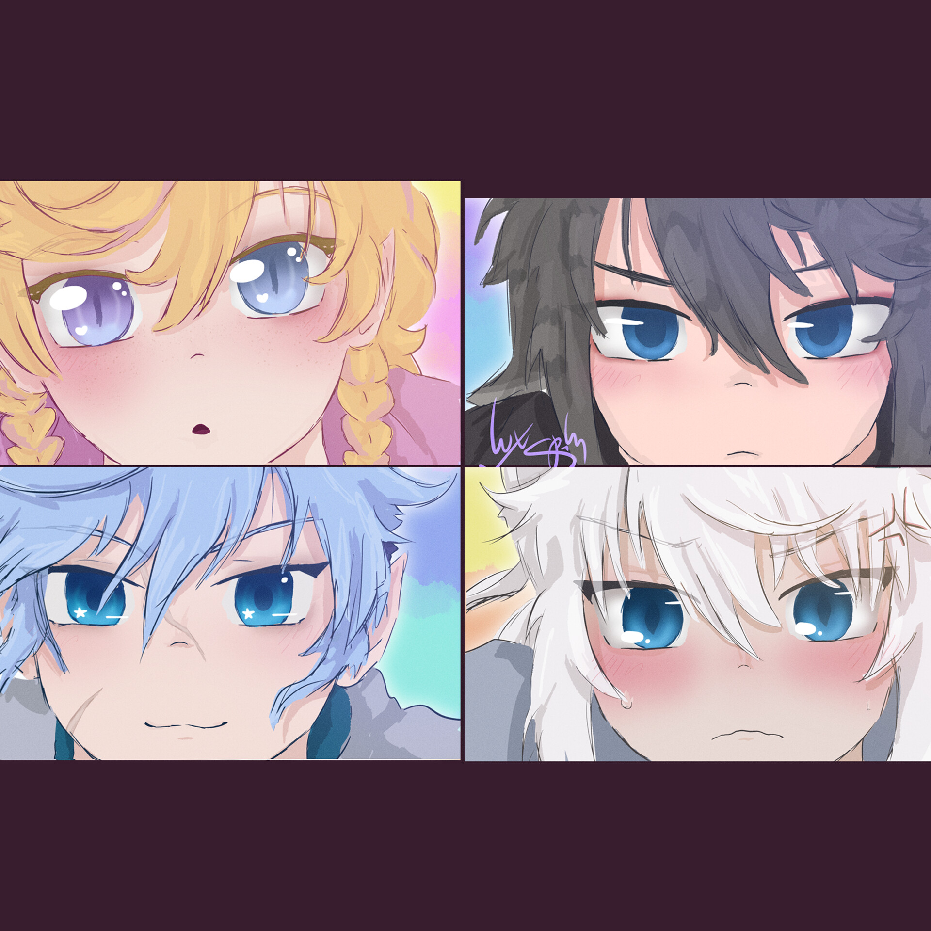 ArtStation - Althea, Shuu, Max and Byron